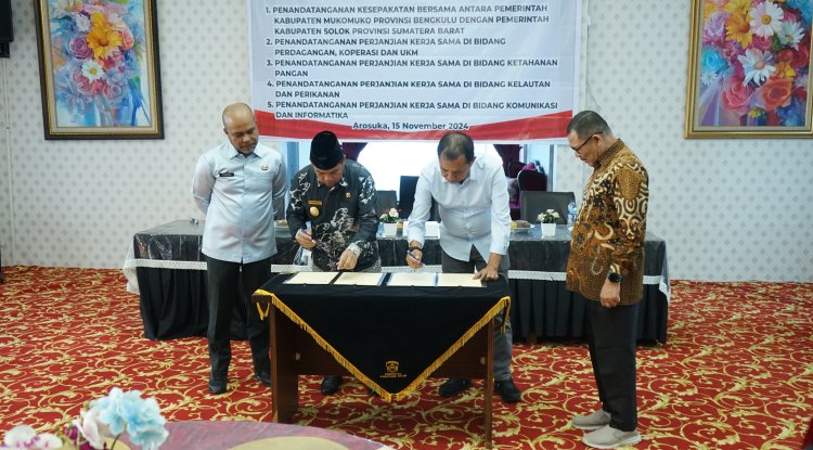 Pemerintah Kabupaten Solok Jalin Kerjasama Dengan Pemerintah Kabupaten ...